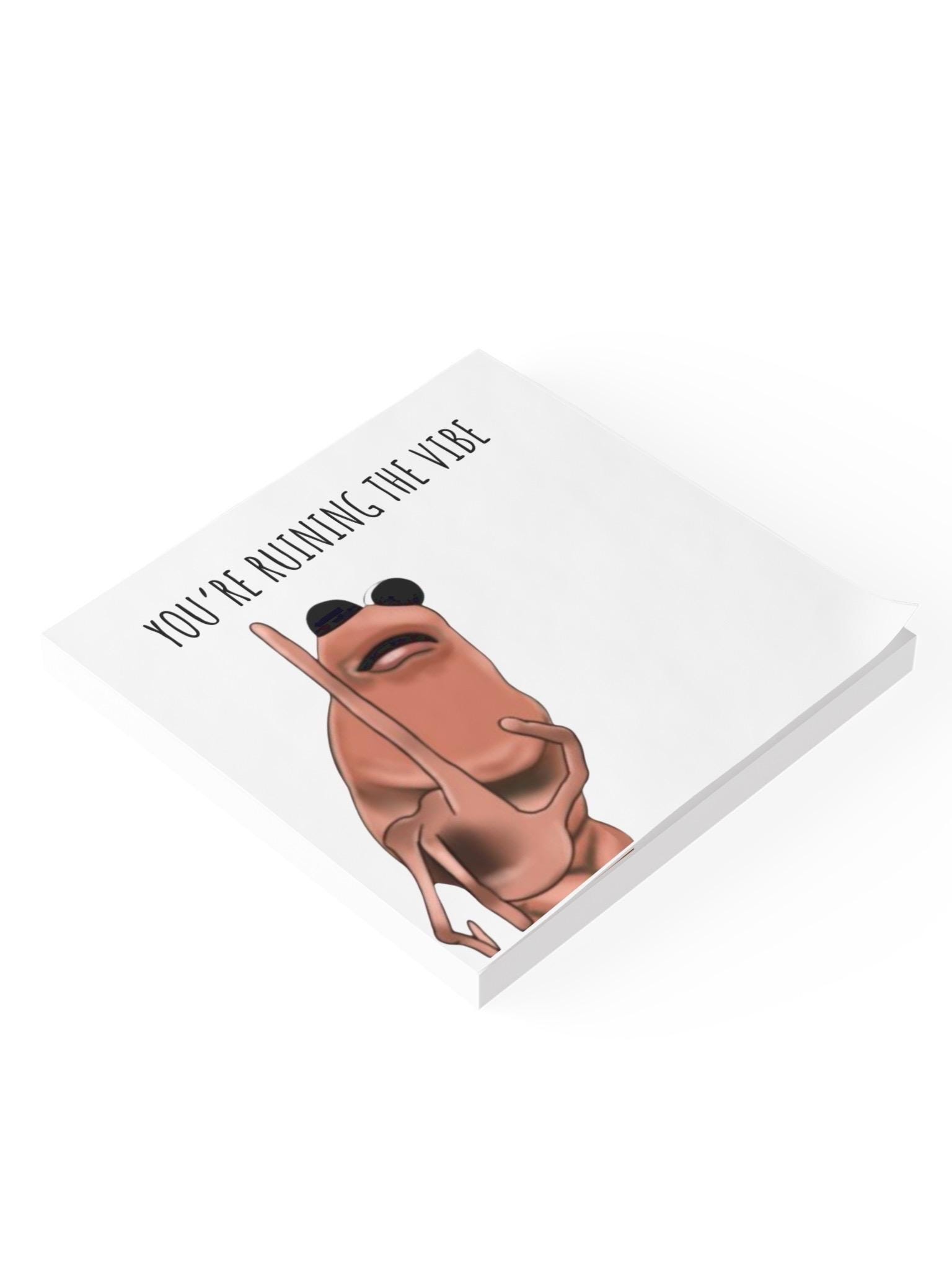 Marcus the Worm VR Chat Viral Meme Sticky Notes Post It Notepad - 50 ...