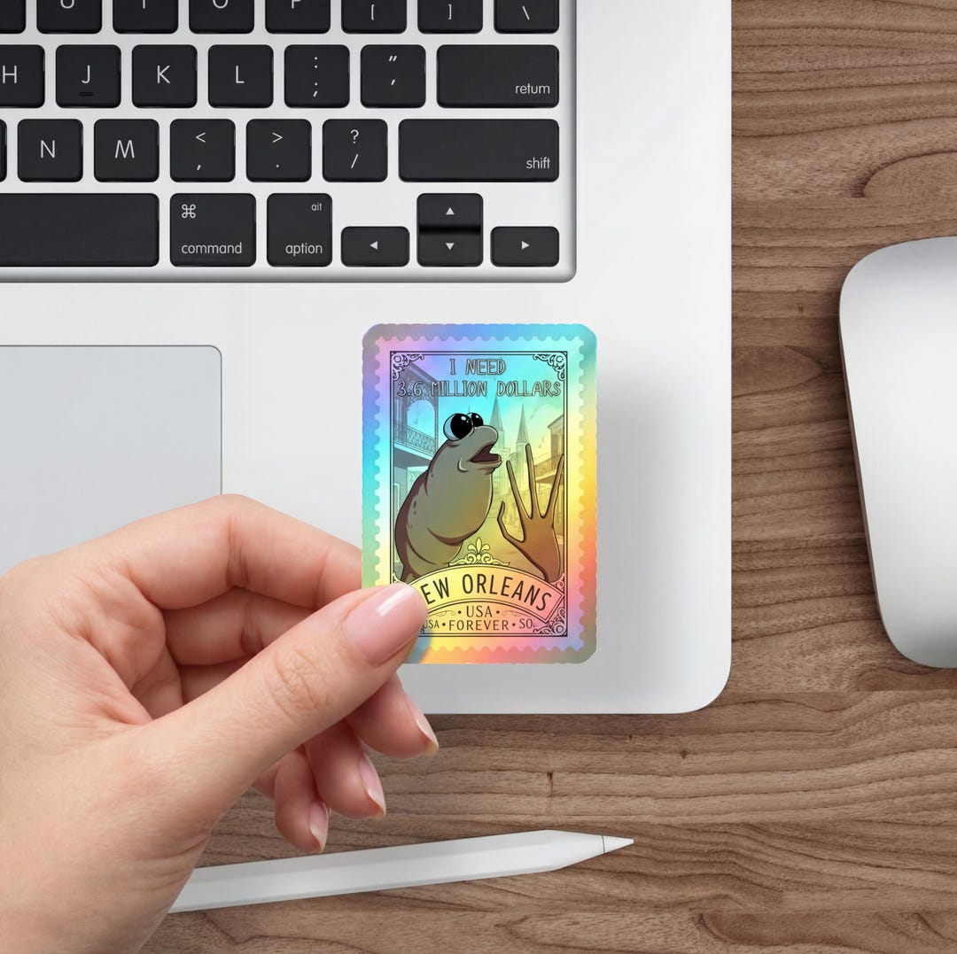 Marcus the Worm VR Chat Viral Meme Holographic Sticker | 4" X 4" - Etsy