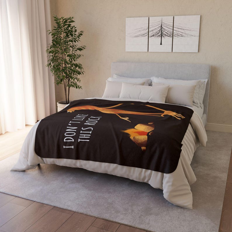 Marcus the Worm VR Chat Meme Funny Fleece Sherpa Blanket | 50" X 60 ...
