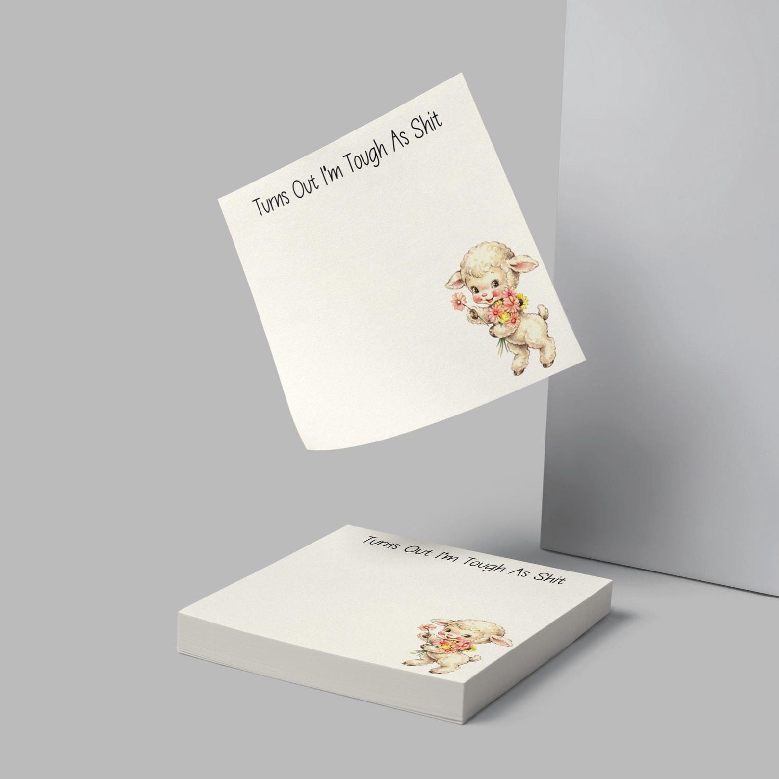 Funny Work Sticky Notes - Office Humor Post-it Note Pad - 4" X 4" - 50 ...