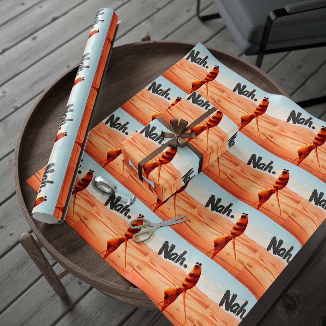 Marcus the Worm VR Chat Meme Funny Novelty Gift-wrapping Paper - Etsy