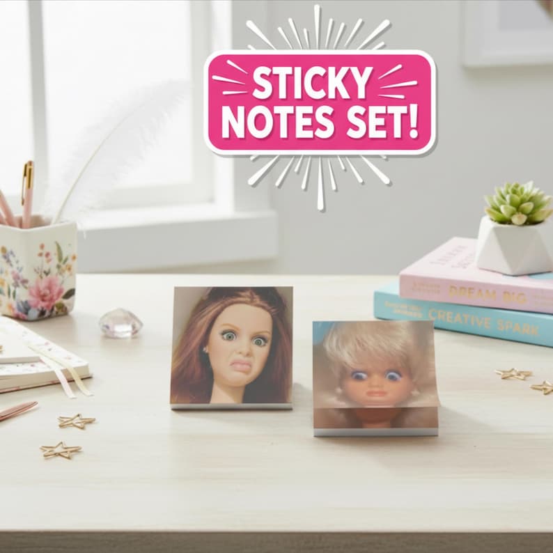 Funny Work Sticky Notes BUNDLE - Office Humor Post-it Meme Note Pads ...