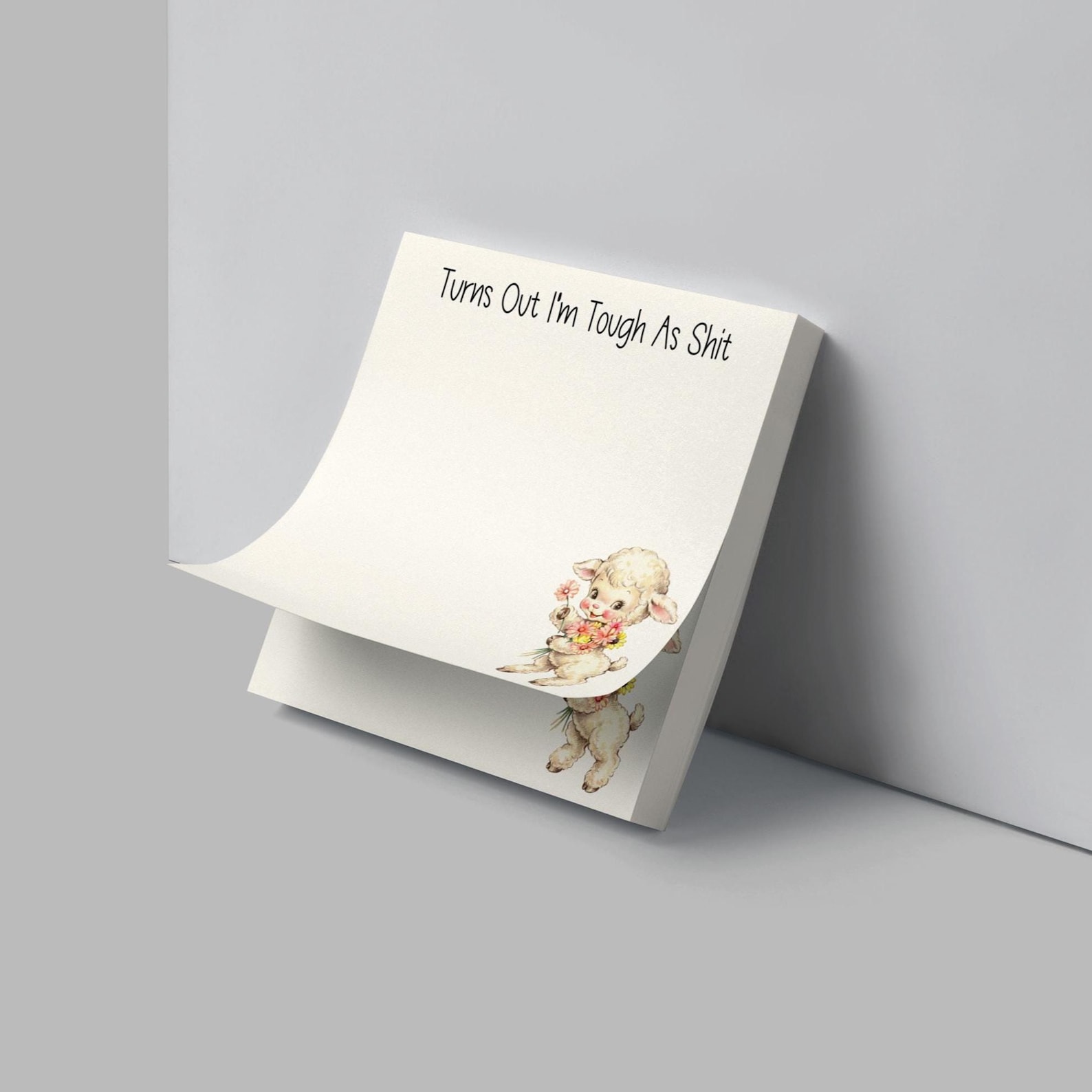 Funny Work Sticky Notes - Office Humor Post-it Note Pad - 4" X 4" - 50 ...