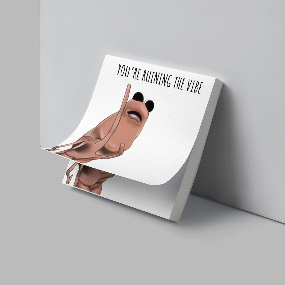 Marcus the Worm VR Chat Viral Meme Sticky Notes Post It Notepad - 50 ...