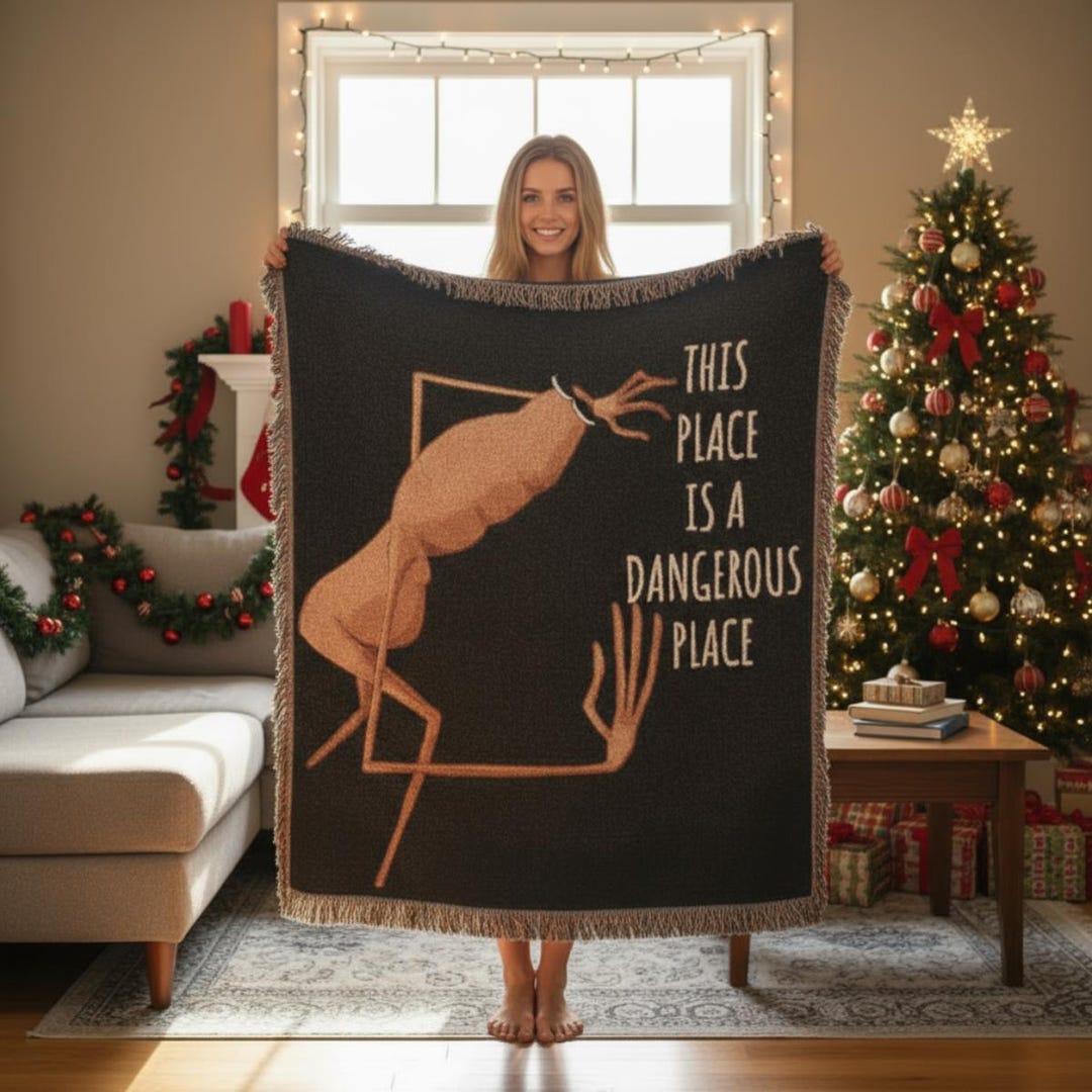 Marcus the Worm VR Chat Meme Funny Woven Blanket 50" X 60" - Etsy