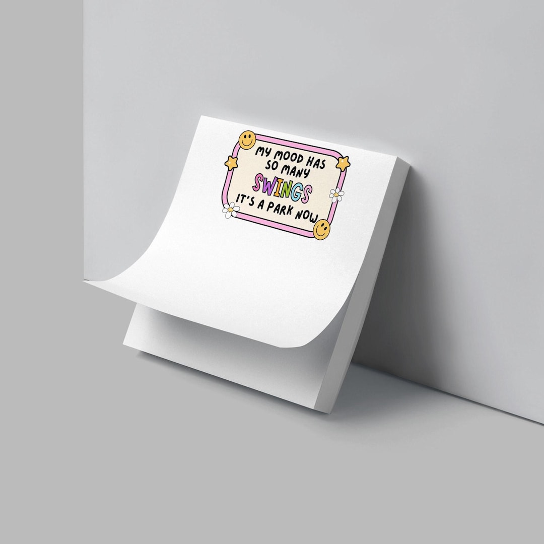 Funny Work Sticky Notes - Sarcastic Office Humor Post-it Note Pad - 4 ...