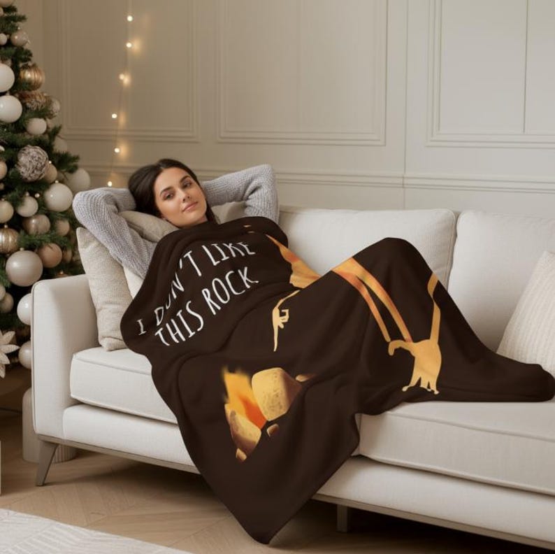 Marcus the Worm VR Chat Meme Funny Fleece Sherpa Blanket | 50" X 60 ...