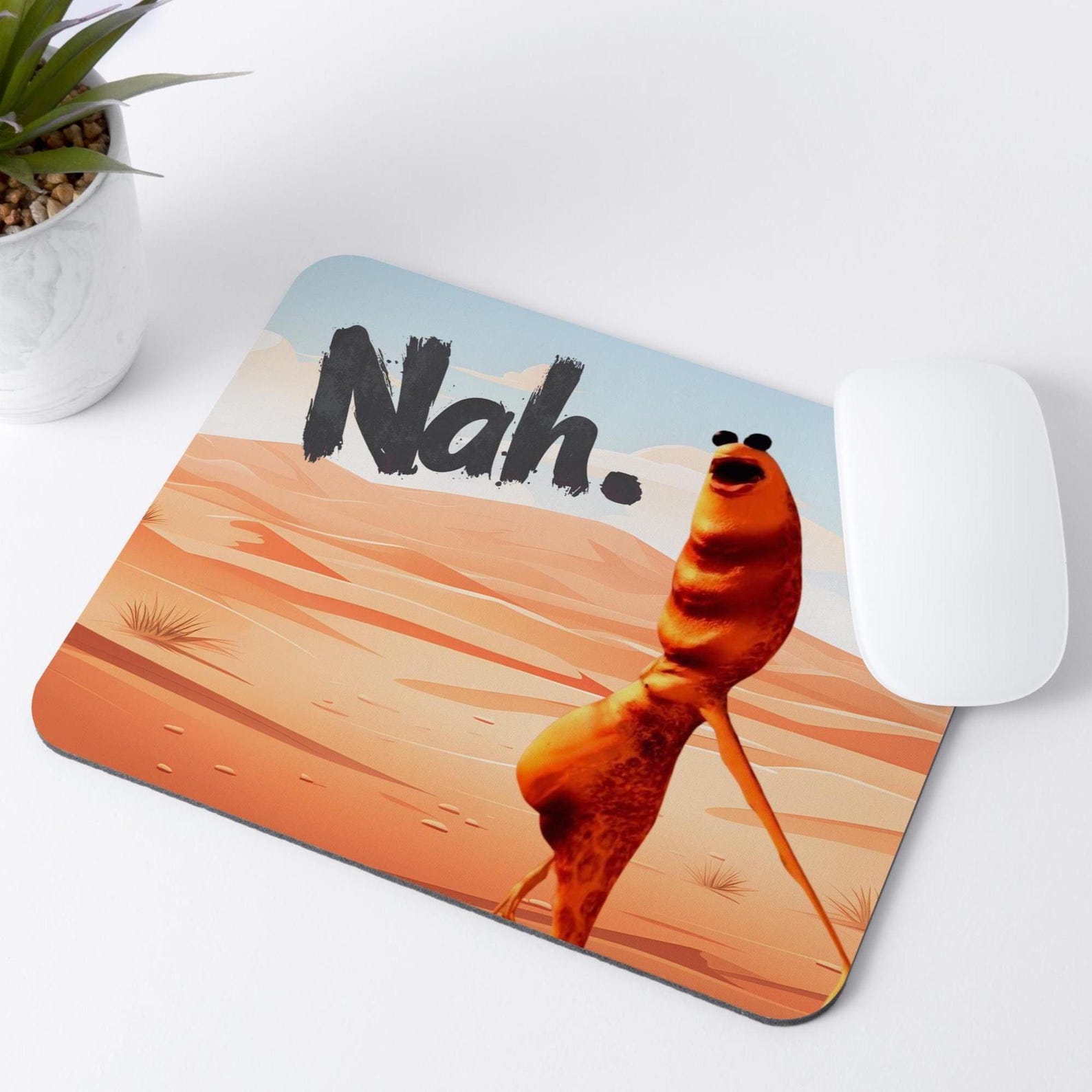 Marcus the Worm Viral VR Chat Meme Funny Gaming Mousepad - Etsy