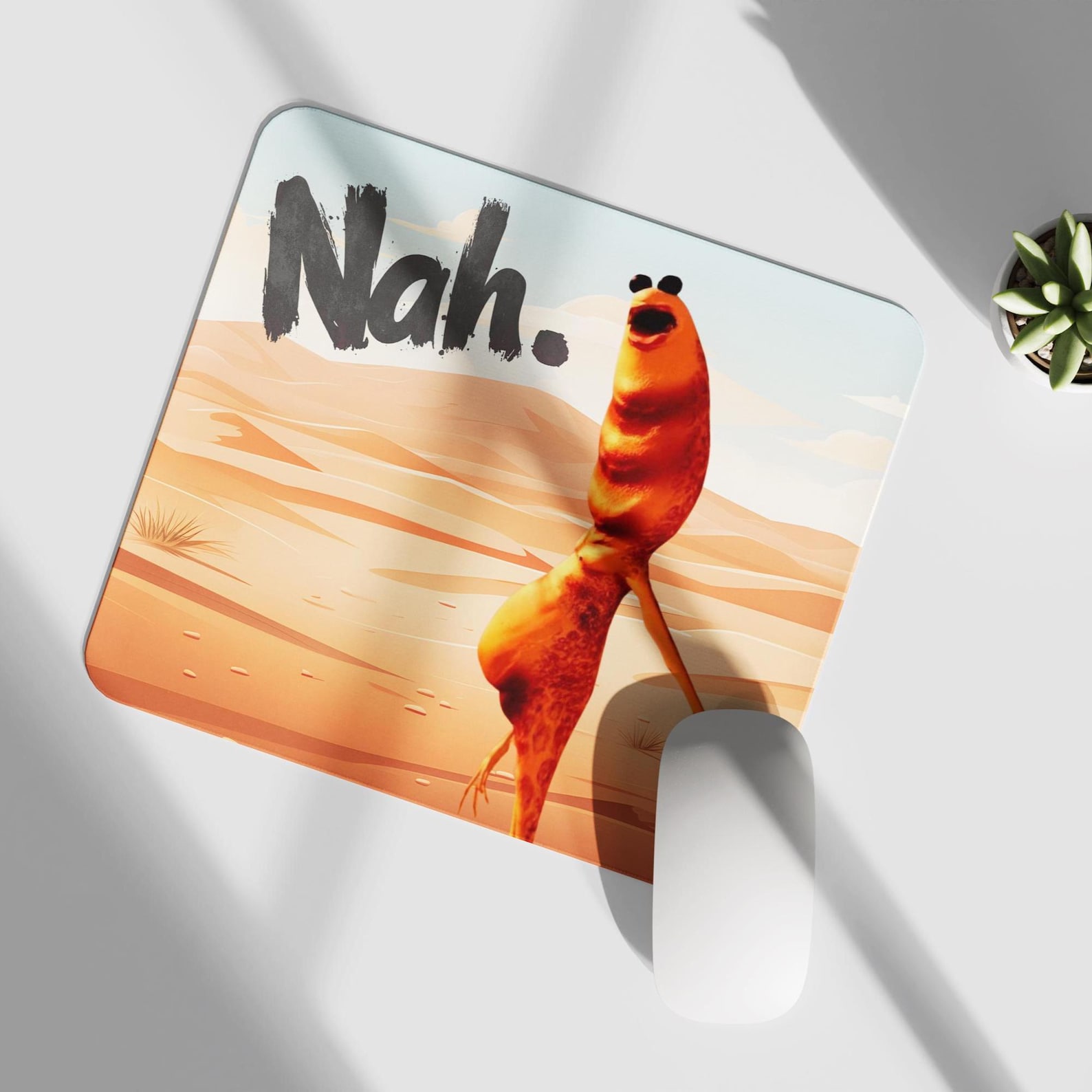Marcus the Worm Viral VR Chat Meme Funny Gaming Mousepad - Etsy