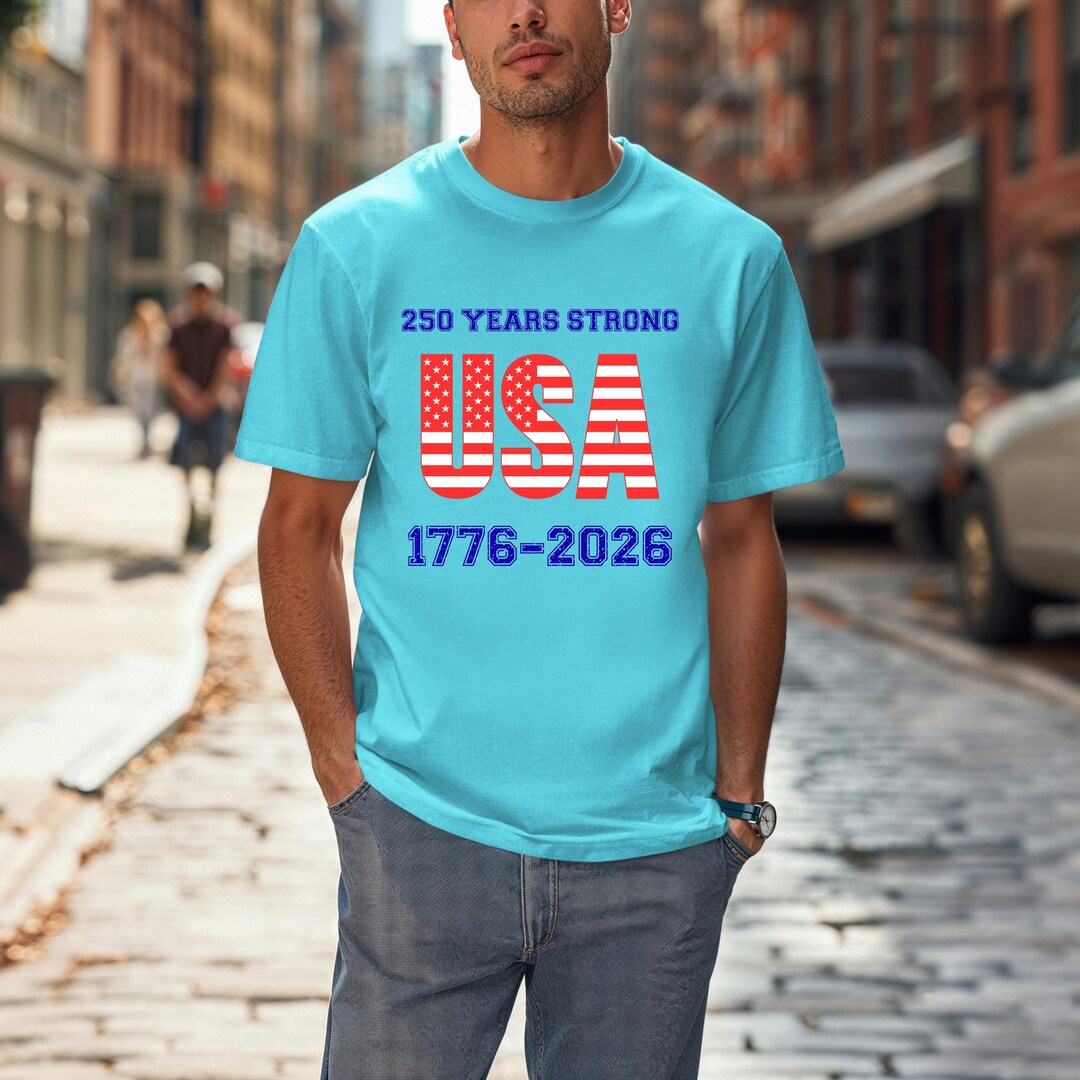 250 Years Strong USA PNG File - Etsy