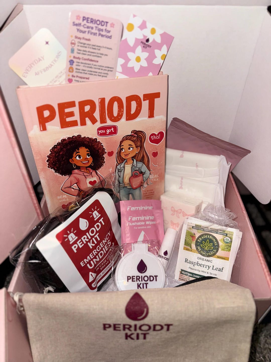 The PERIODT Kit - A First Period Starter Pack for Girls - Etsy