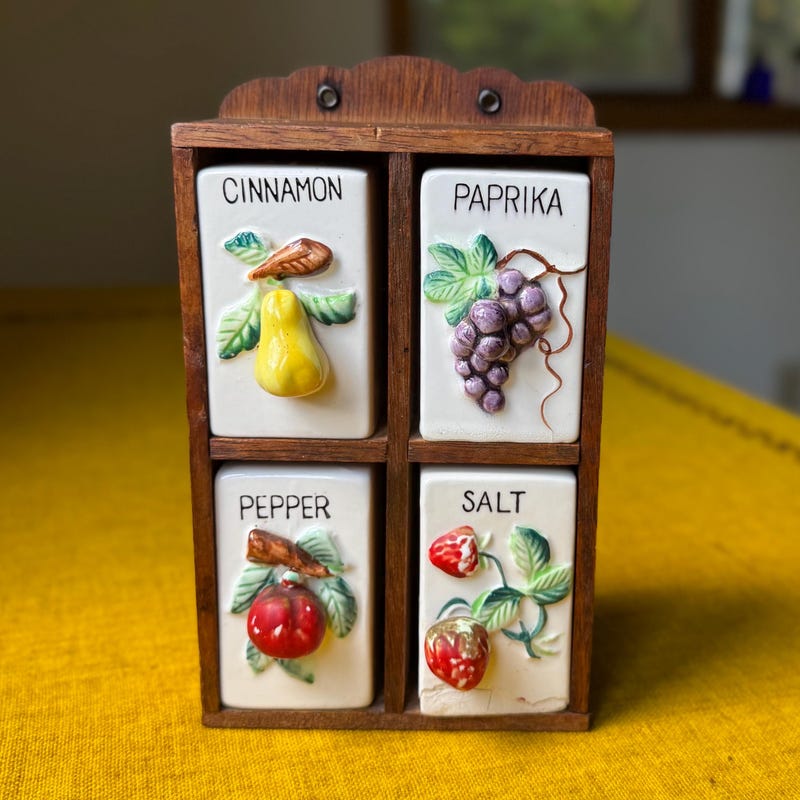 Ceramic Spice Rack - Etsy