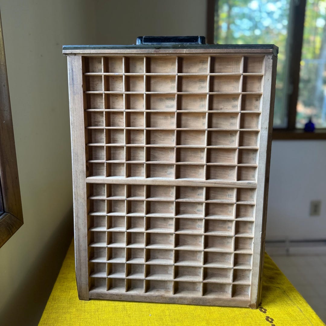 Vintage Ludlow Letterpress Tray Printers Tray - Etsy