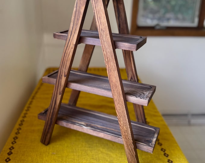 Folding Wooden A-frame Display Market Stand Riser Grazing Table #2 - Etsy