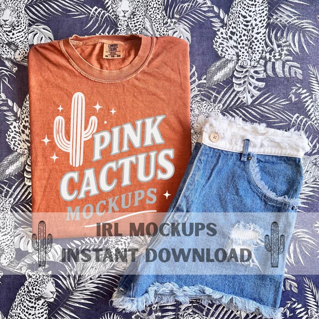 Trendy Mockup/comfort Colors/ Western Themed Mockups/ Tshirt Mockups ...