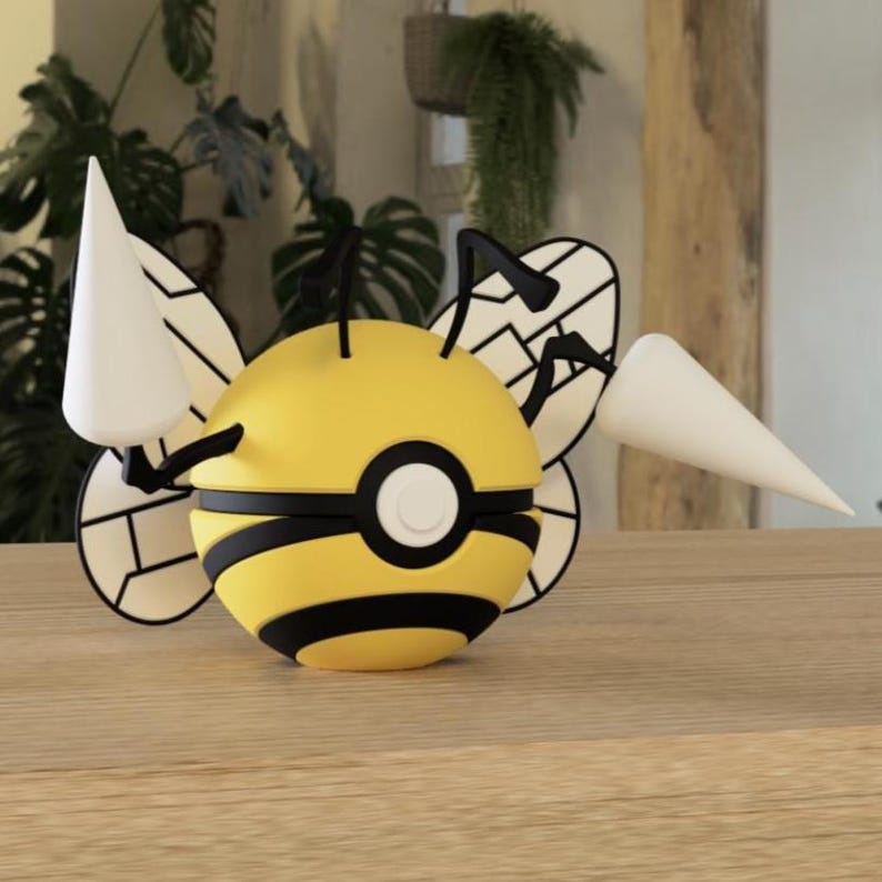 Pokemon Character Pokeball Collection GEN 1 | 3D Printed Display Set ...