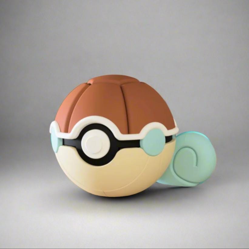 Pokemon Character Pokeball Collection GEN 1 | 3D Printed Display Set ...