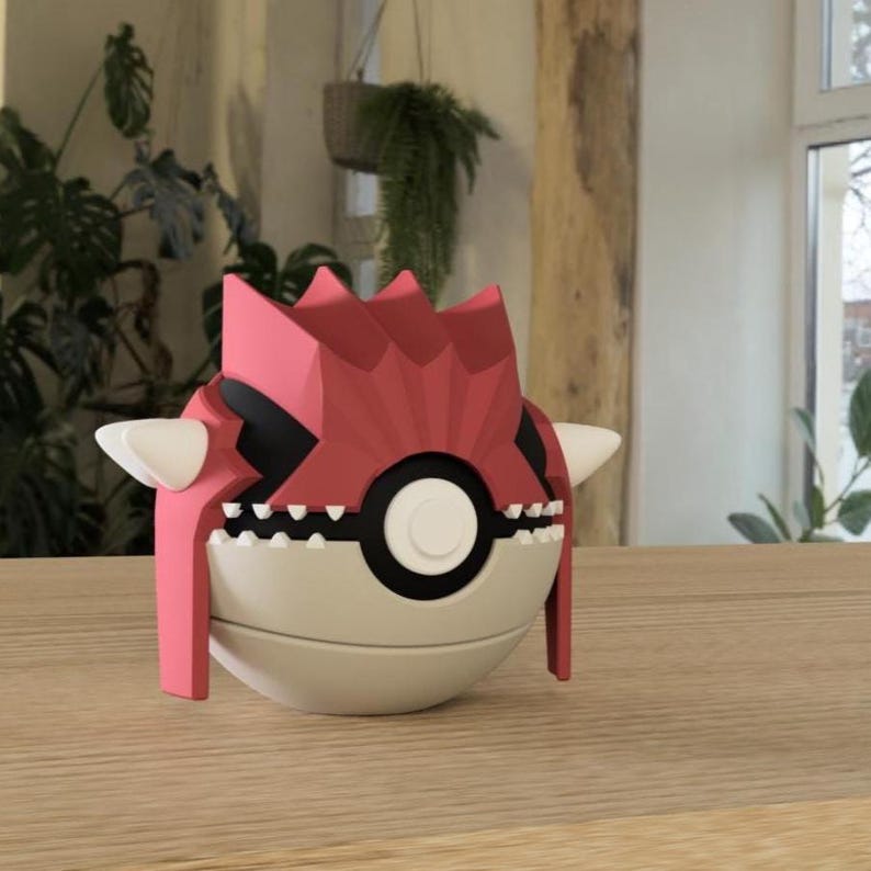 Pokemon Character Pokeball Collection GEN 1 | 3D Printed Display Set ...