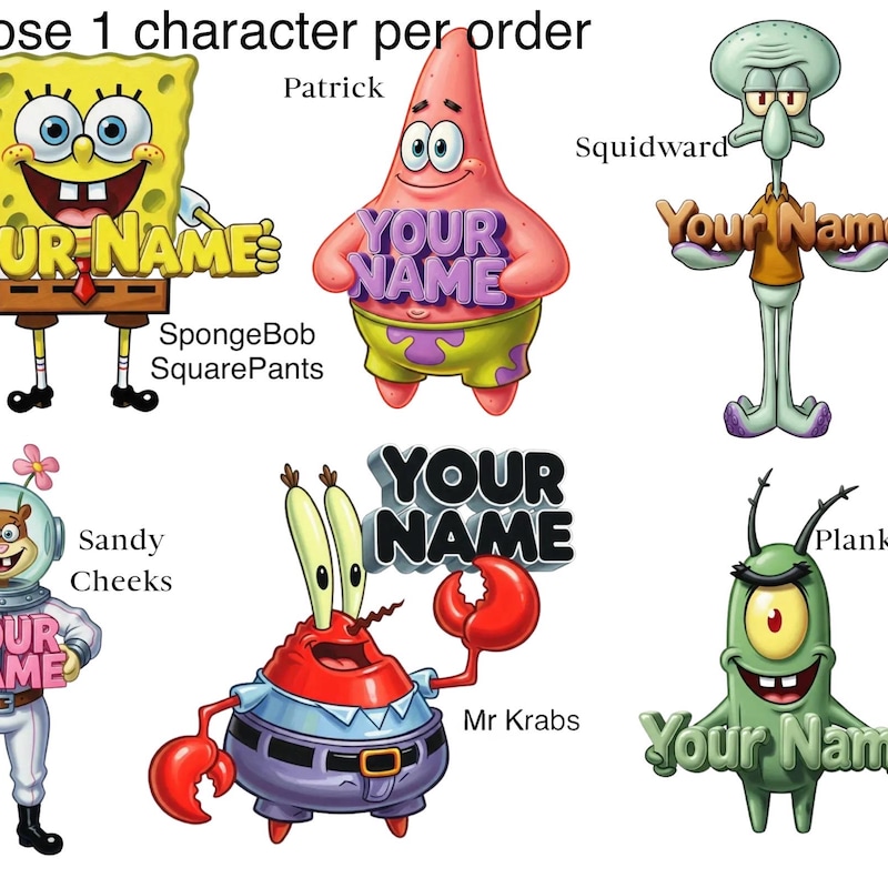 Spongebob and Science - Etsy