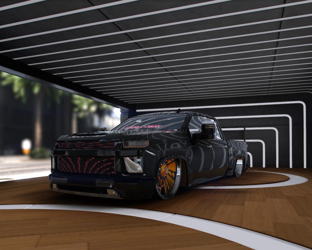 Fivem Debadged BAGGED Chevy Silverado - Etsy Australia