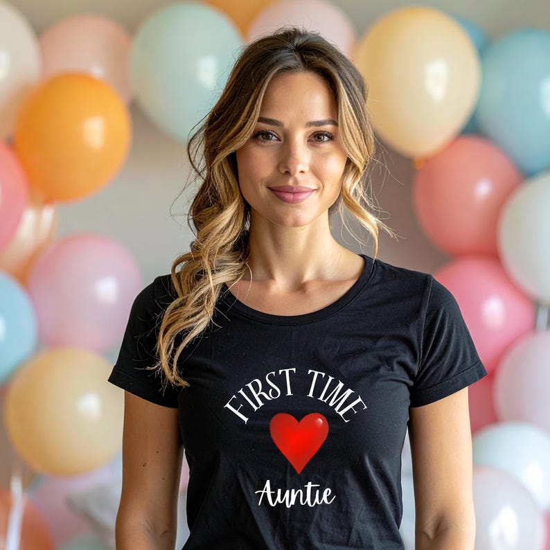 First Time Aunt & Uncle PNG Bundle: Hand-drawn Heart Designs (digital ...