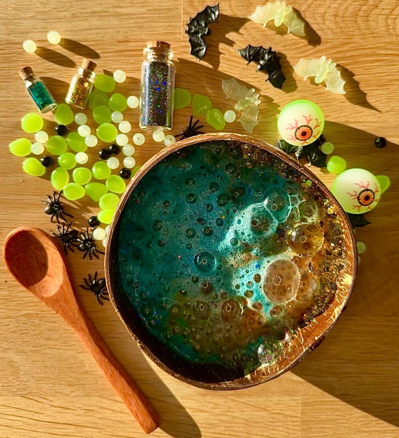 Mini Kids Potion Kit - Spooky Spells | STEM Sensory Play for Kids ...