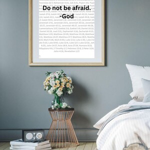 Do Not Be Afraid - Etsy
