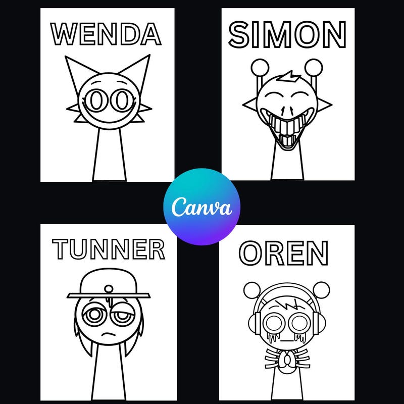 C00lkidd Forsaken Coloring Pages - Etsy Canada