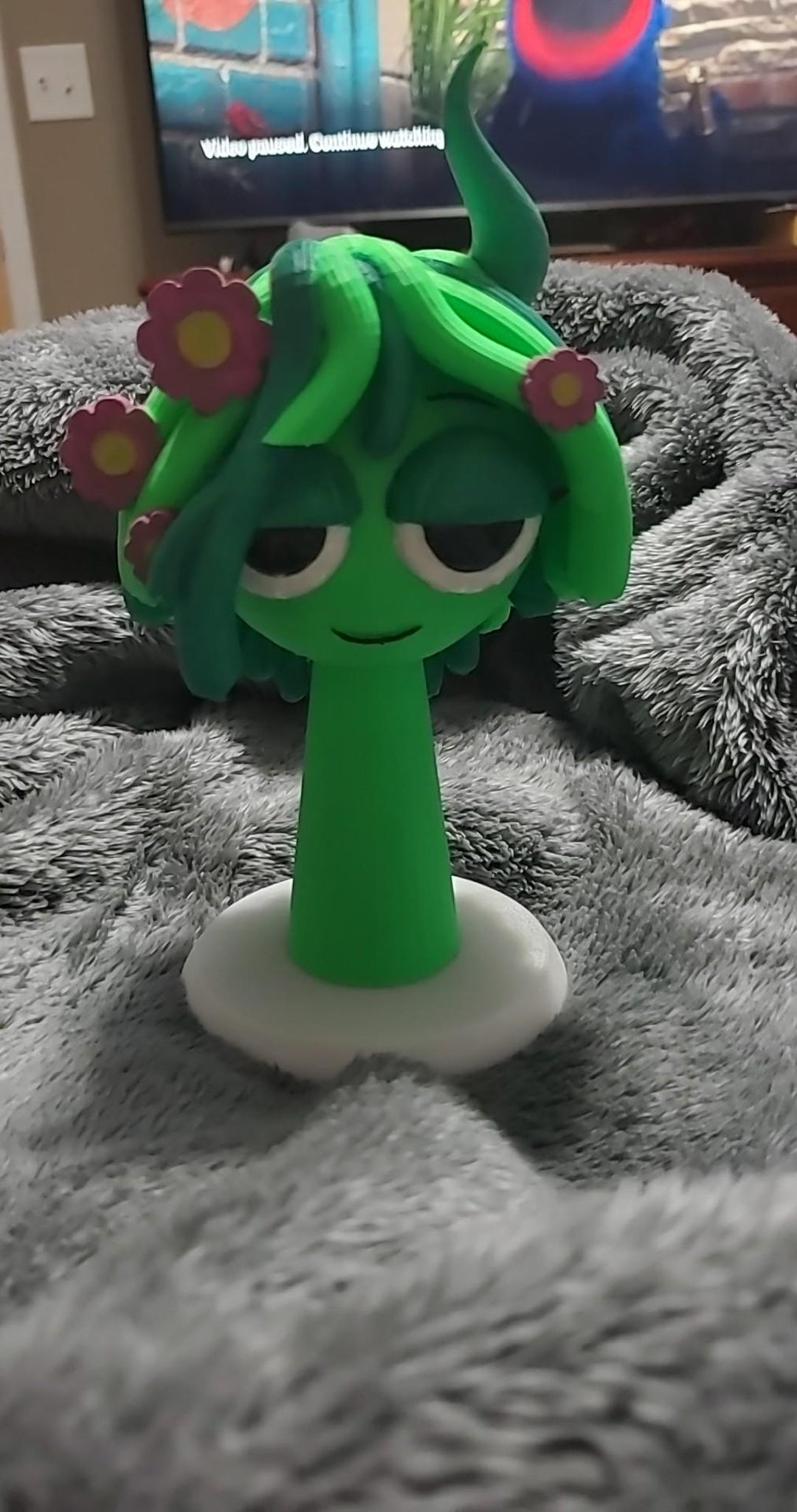 Hand-painted 3D Printed Vineria Sprunki Figure – 8 Inch Display Piece ...