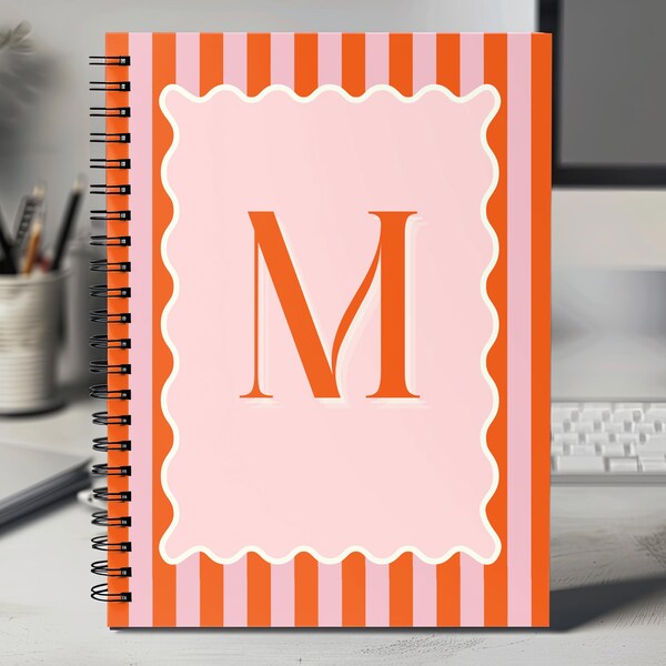 Preppy Notebook - Etsy