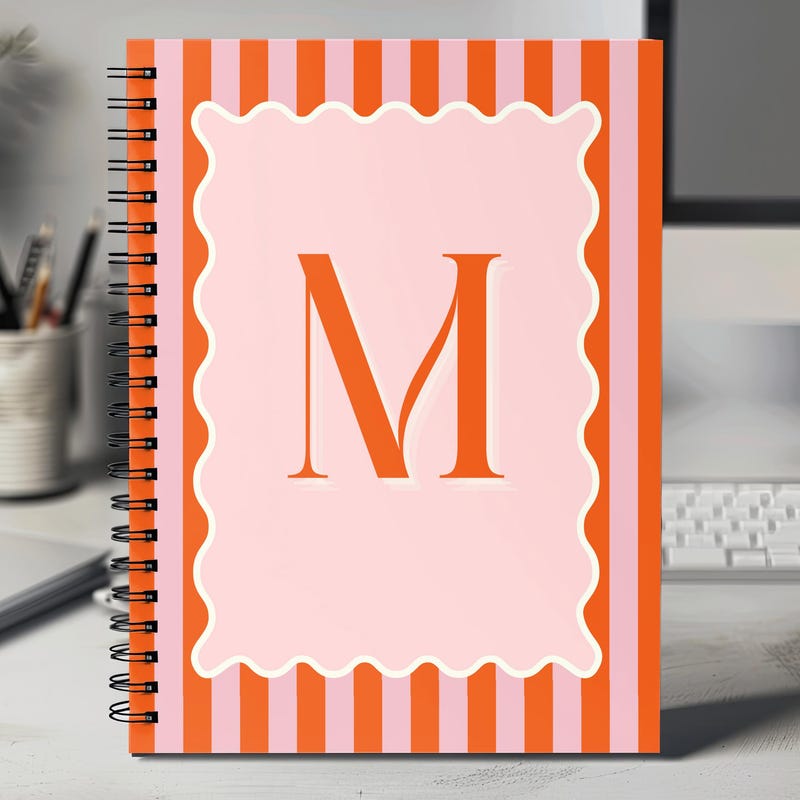Preppy Notebook - Etsy