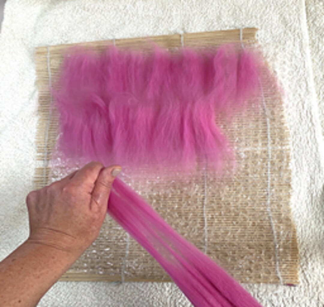 Felt Making Instructions Tutorial Wet Felting Downloadable PDF Easy ...