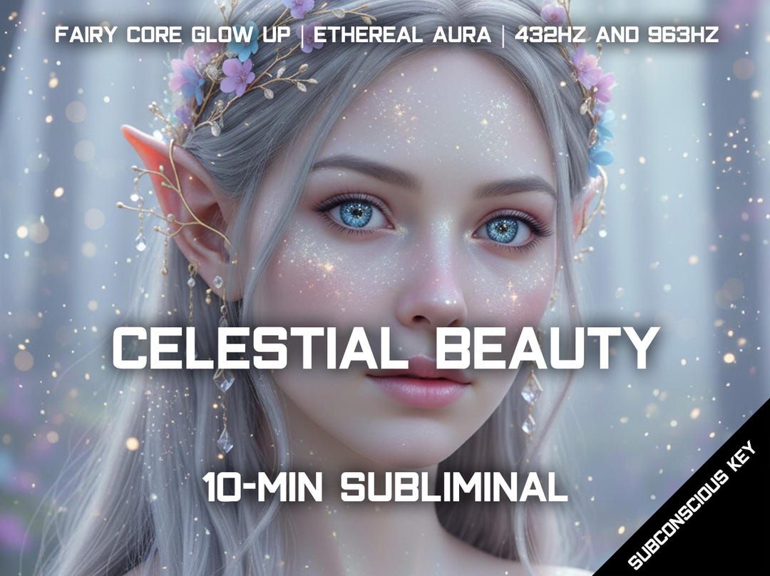 Celestial Beauty Subliminal (10 Min) | Fairy Core Glow up | Ethereal ...
