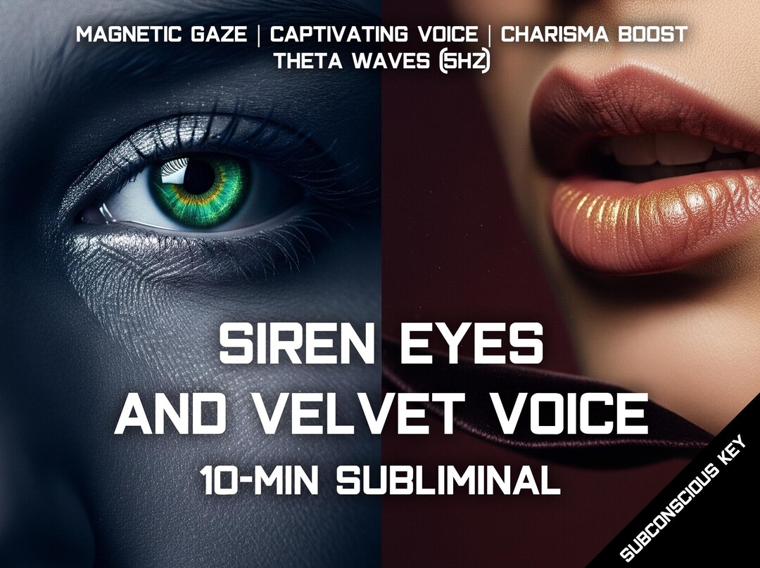 Siren Eyes & Velvet Voice Subliminal (10 Min) | Magnetic Gaze ...