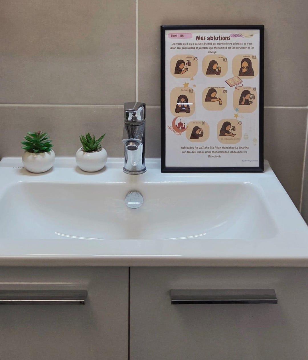 Islamic Educational Poster -- Ablutions (wudu) for Girls - Fun and ...