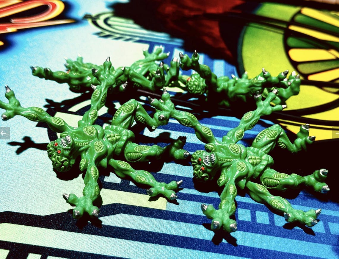 Alien Hand Painting for Bally & CGC Attack From Mars Pinball - Etsy