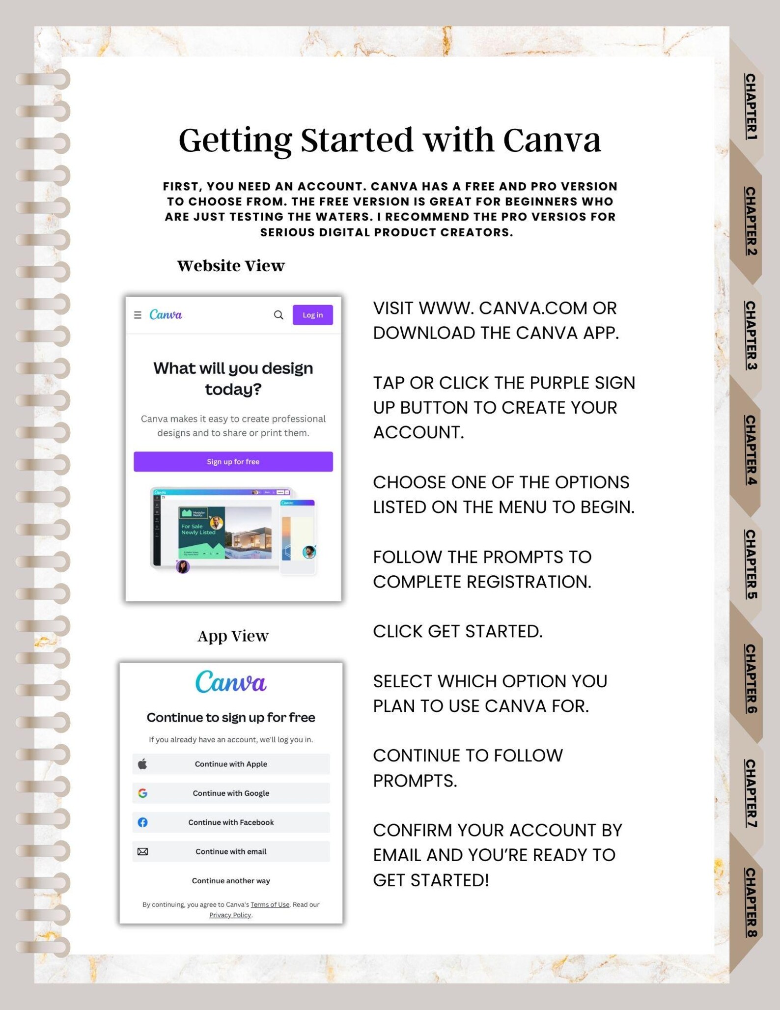 Canva Crash Course Mega Bundle | Master Canva With Ease | Templates ...