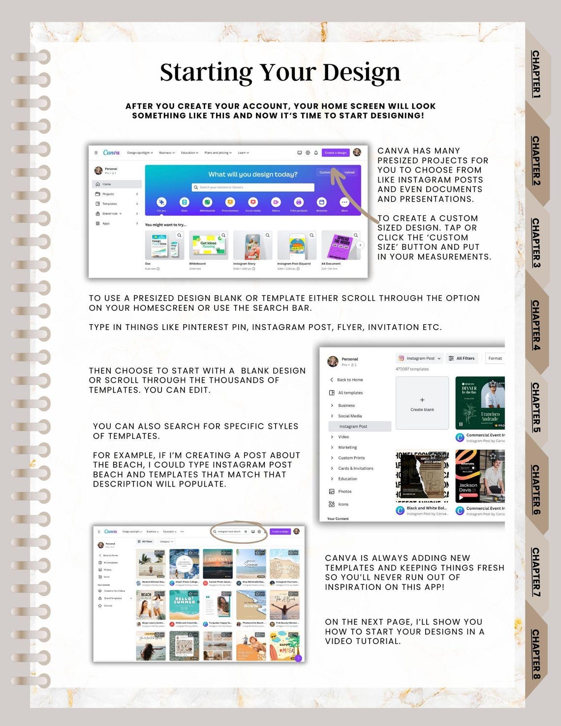 Canva Crash Course Mega Bundle | Master Canva With Ease | Templates ...