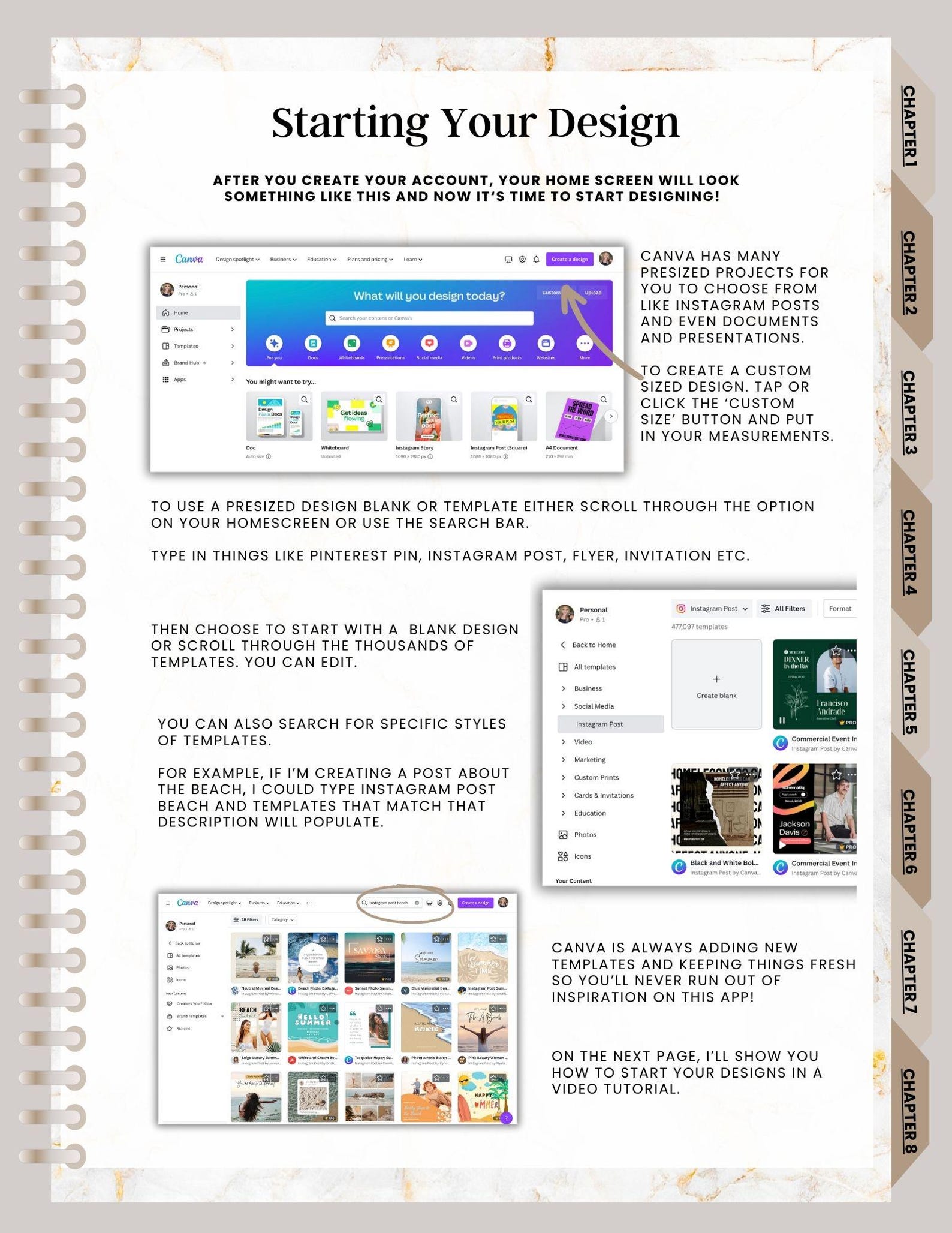 Canva Crash Course Mega Bundle | Master Canva With Ease | Templates ...