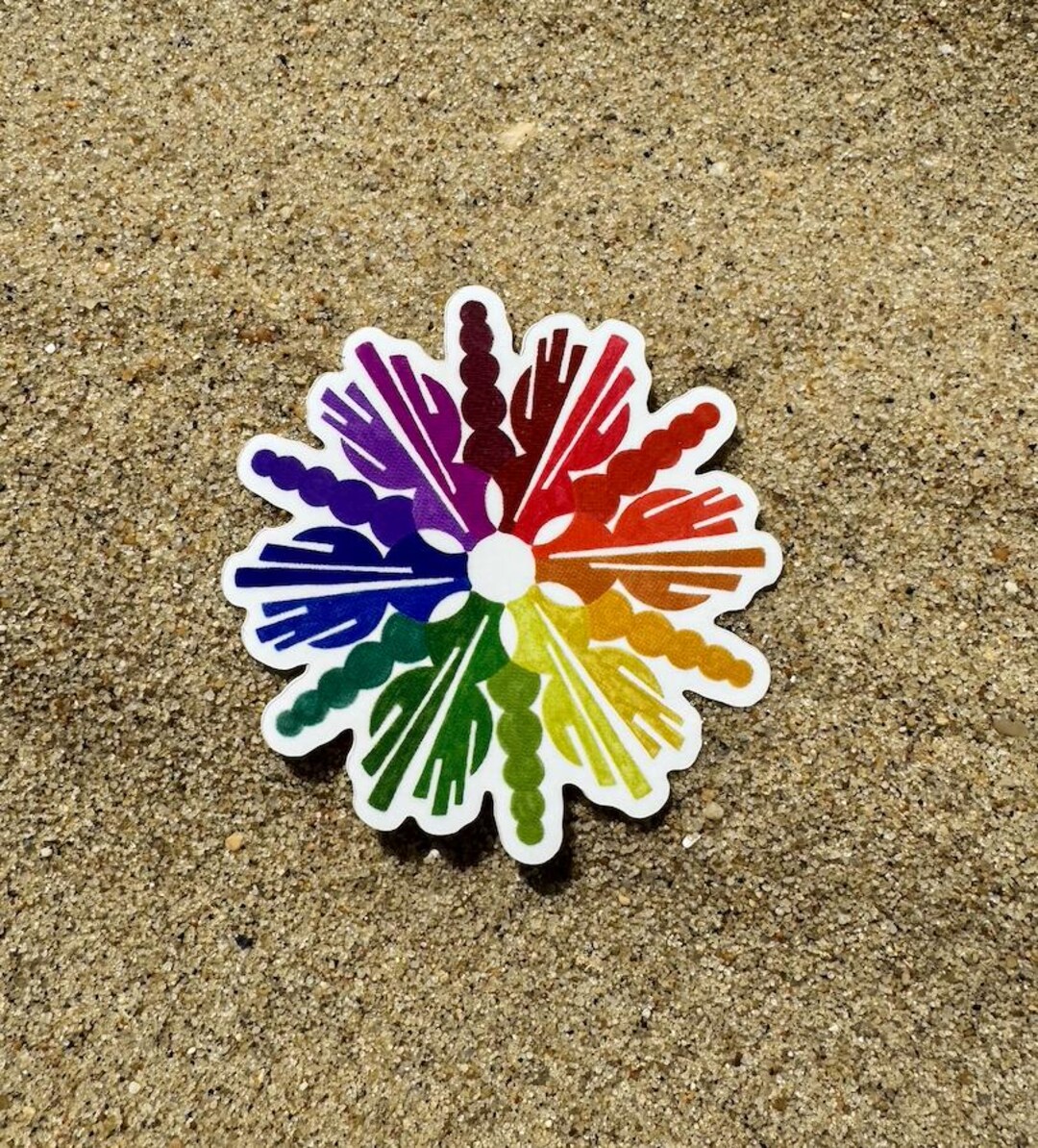Color Wheel Sticker - Etsy
