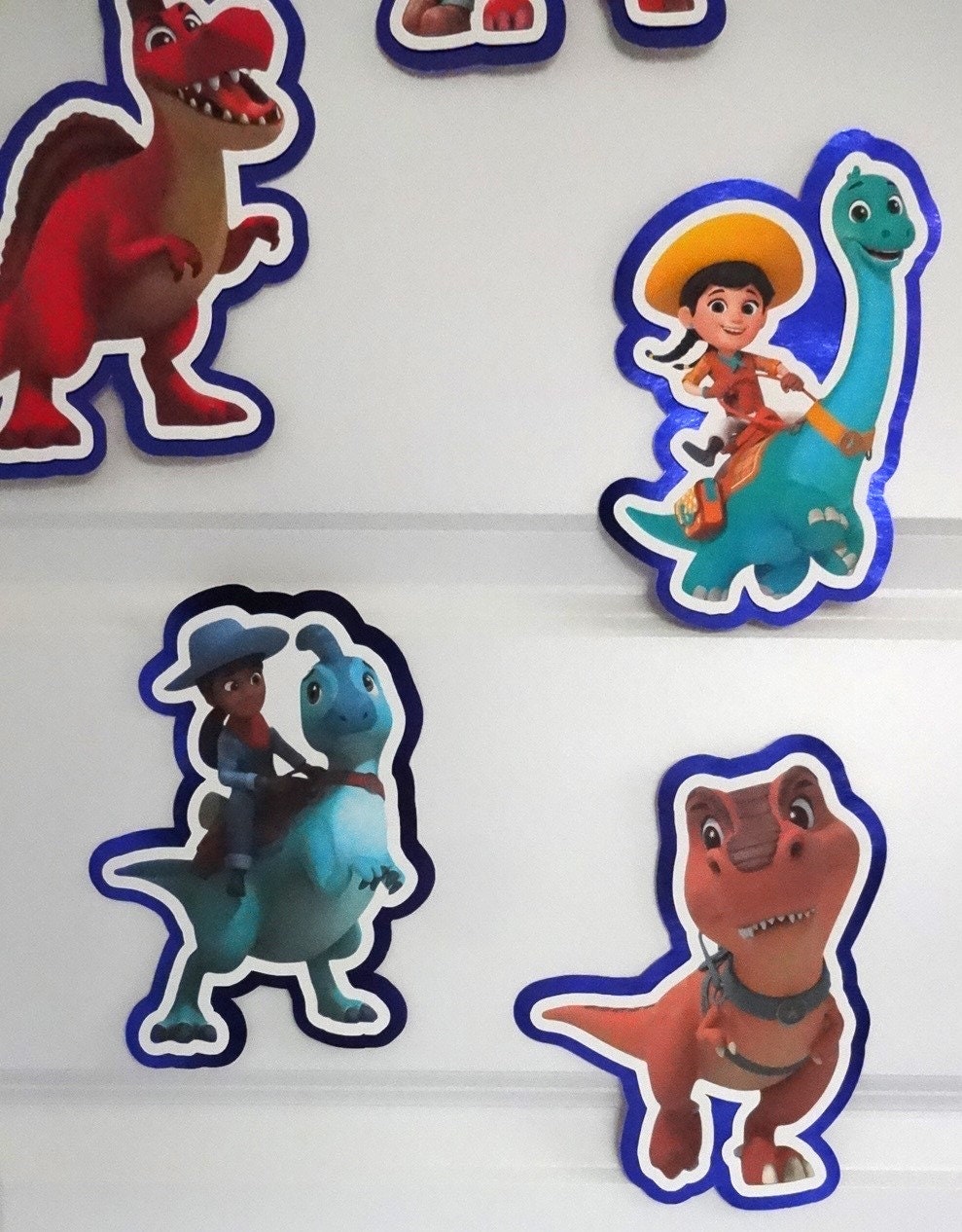 Dino Ranch Wall Hangings Set of 8 Birthday Celebration Party Banner ...