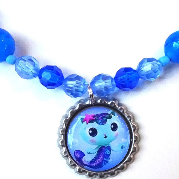 Gabby Dollhouse Mercat Cake Topper - Etsy