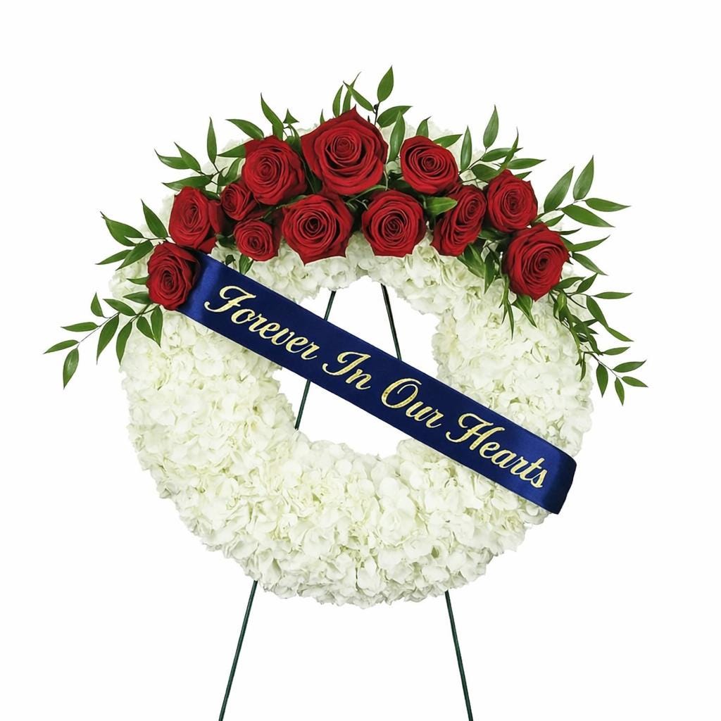Personalized Funeral Ribbon/sash – Custom Memorial Sash, Sympathy ...