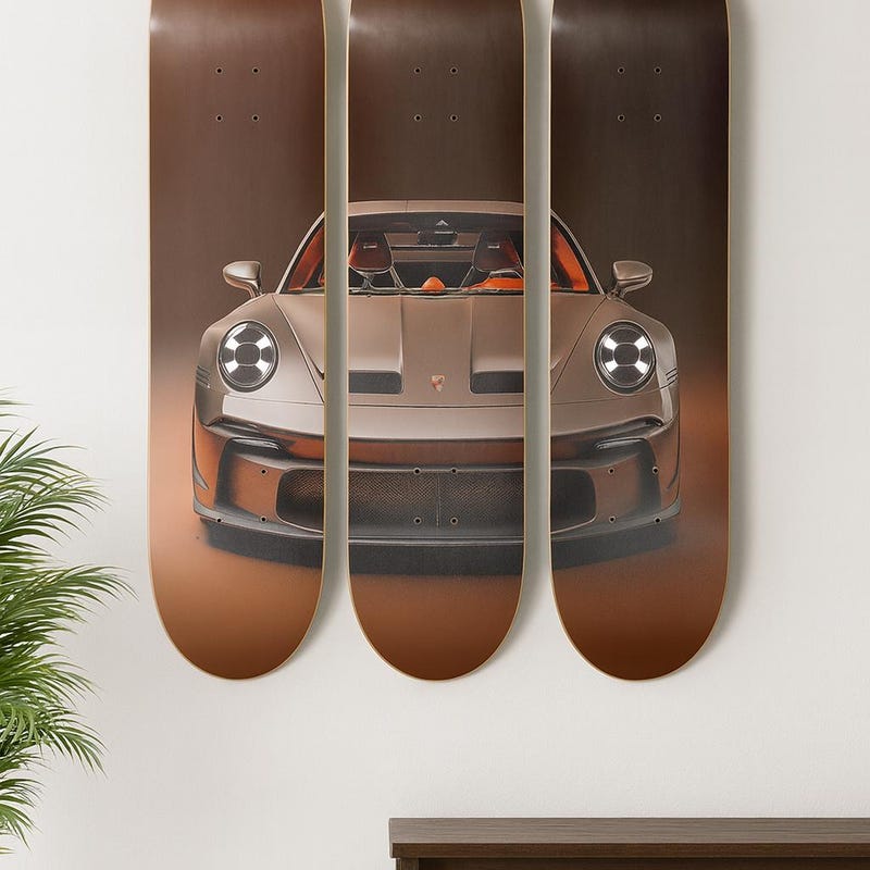 Automotive Skateboard Art - Etsy