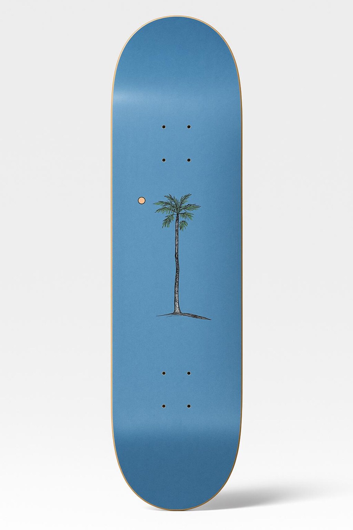 Minimalist Palm Tree Skateboard Deck – Coastal Wall Art - Etsy