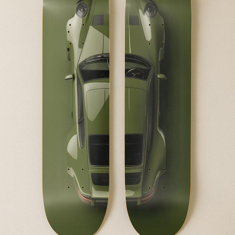 Skateboard Car Wall Art - Etsy