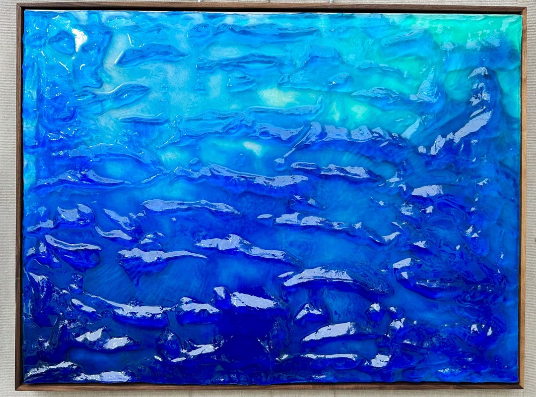 30x40 "set Sail" Water Sculpture Wall Art - Etsy