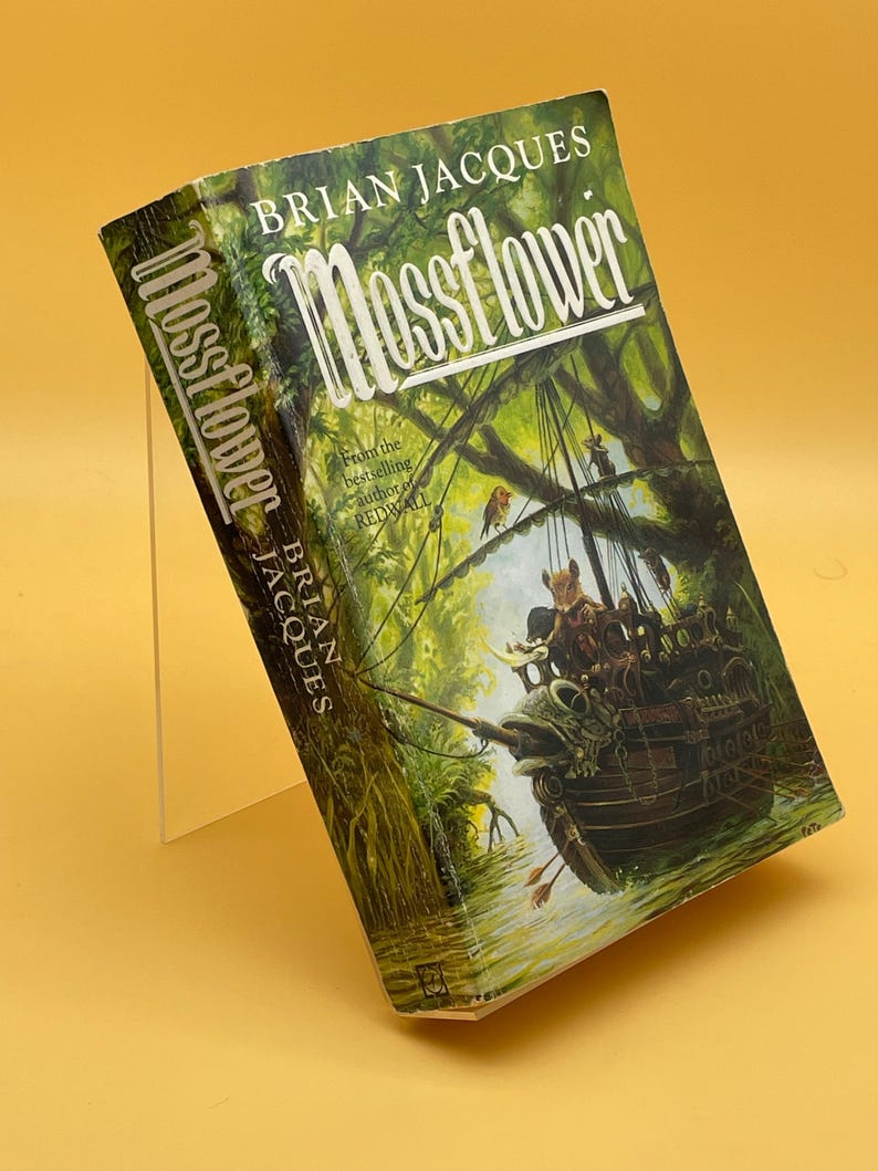 Mossflower by Brian Jacques (1988). Vintage Fantasy Paperback. - Etsy