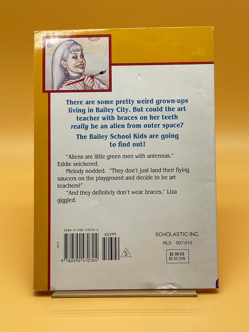 The Bailey School Kids #7: Aliens Don't Wear Bracelets by Debbie Dadey ...