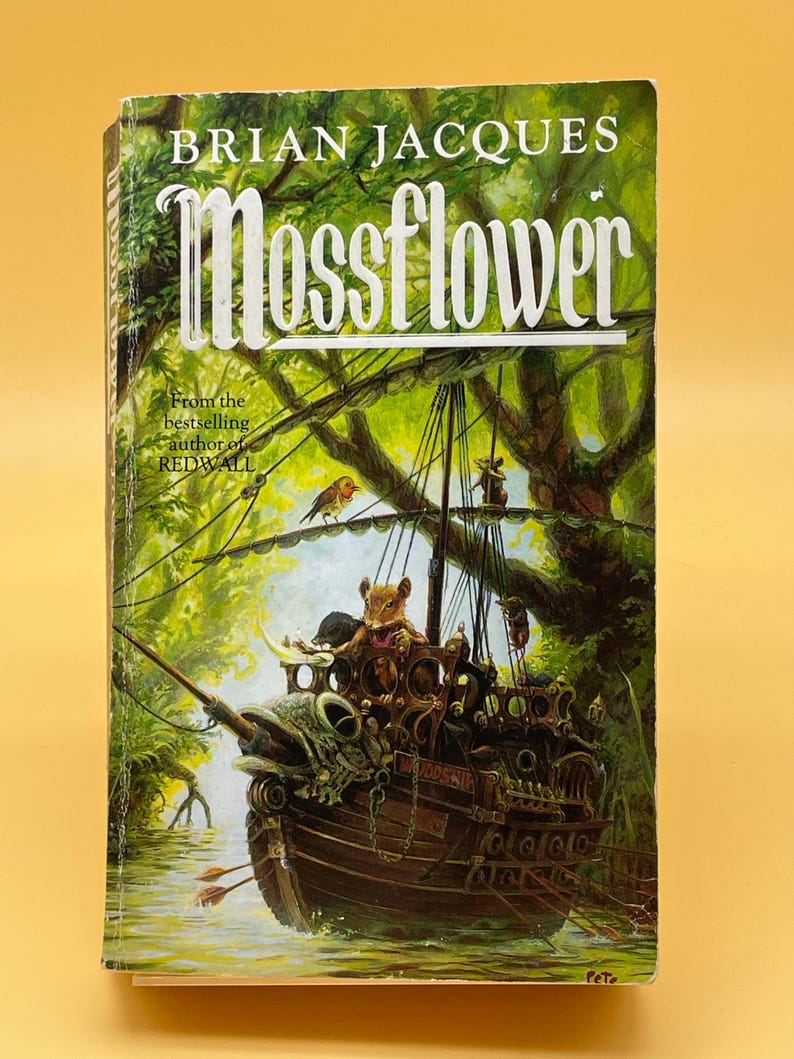Mossflower by Brian Jacques (1988). Vintage Fantasy Paperback. - Etsy